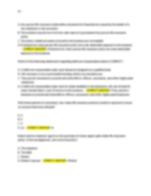 Florida 2-15 Insurance License Exam 2024-2025: Practice Questions and ...