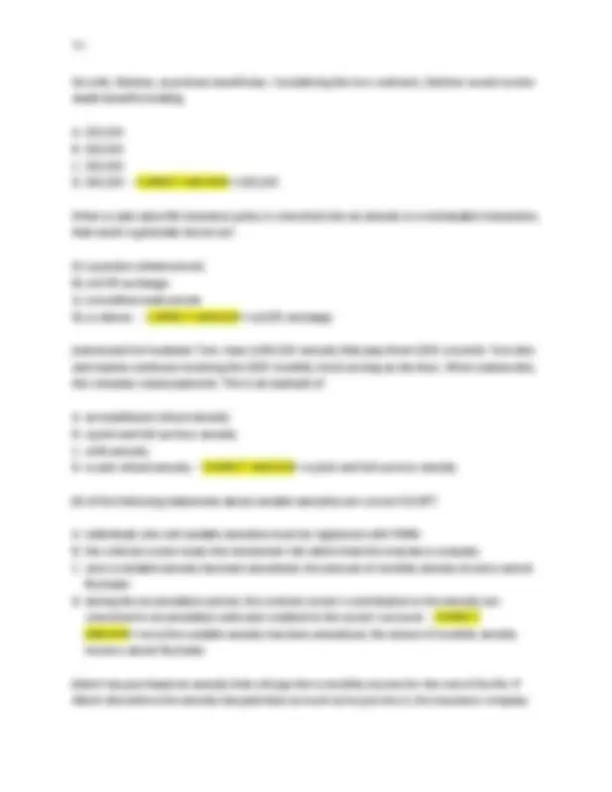 Florida 2-15 Insurance License Exam 2024-2025: Practice Questions and ...