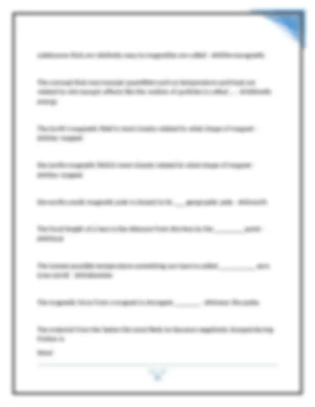 PHYSICS 150 Final Exam 2024-2025. Questions and Correct Verified Answers. Graded A | Exams ...