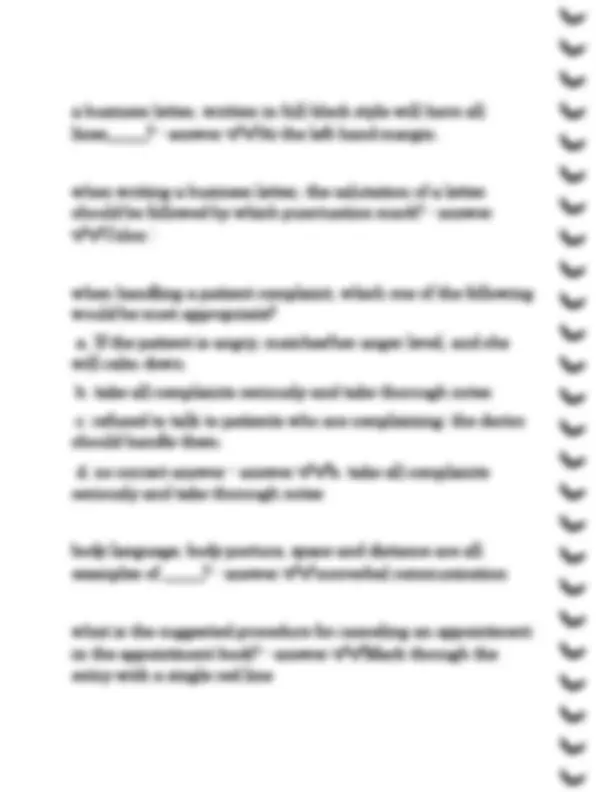 NCCT Medical Assistant Practice Test: Updated Solutions | Exams Nursing ...
