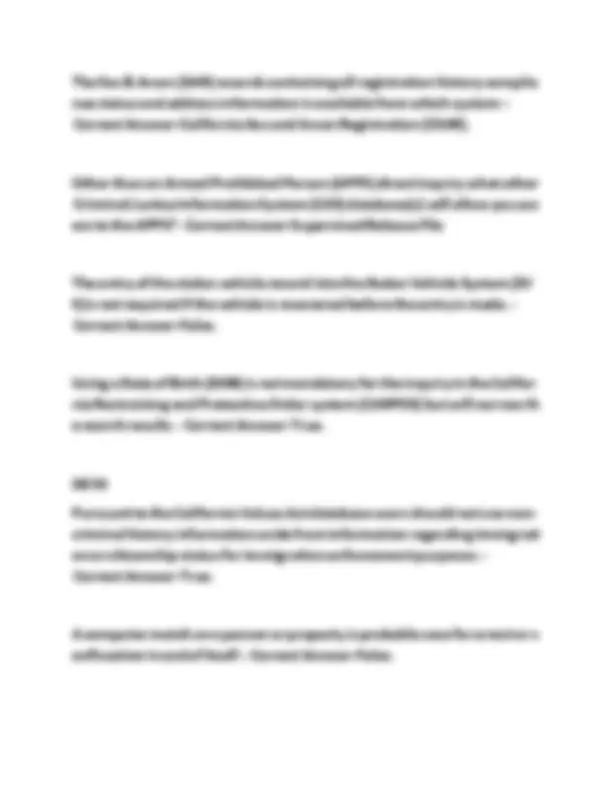 CLETS Exam Questions and Answers: A Guide to Law Enforcement Systems in ...