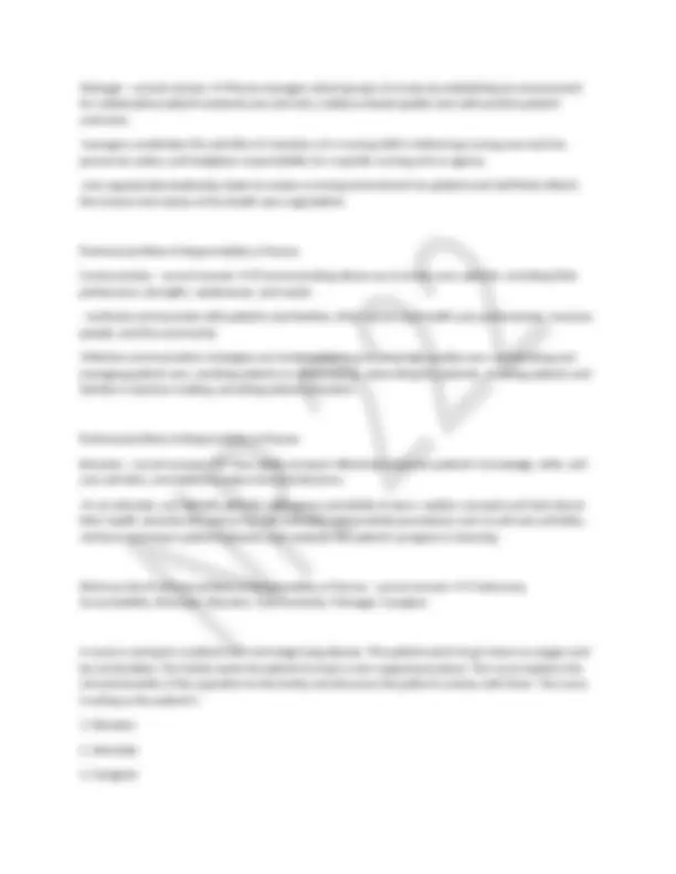 NR 222 Exam 1 Study Guide: Nursing Roles, Sleep, Discharge, Disparities ...