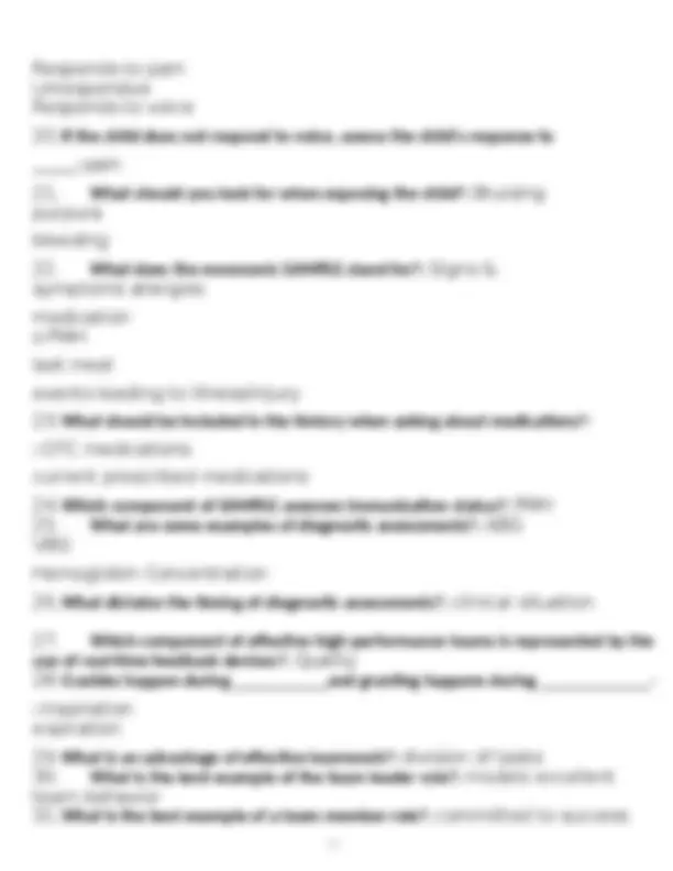 PALS HEARTCODE 2025 LATEST STUDY QUIZ WITH 100% CORRECT ANSWERS | Exams ...