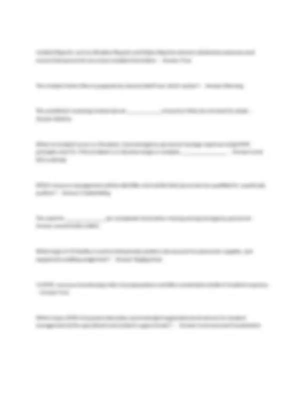 NIMS Exam Questions and Answers: A Guide to Incident Management | Exams ...