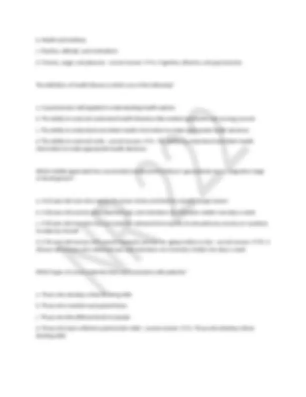 Nursing Education: Multiple Choice Questions and Answers | Exams ...