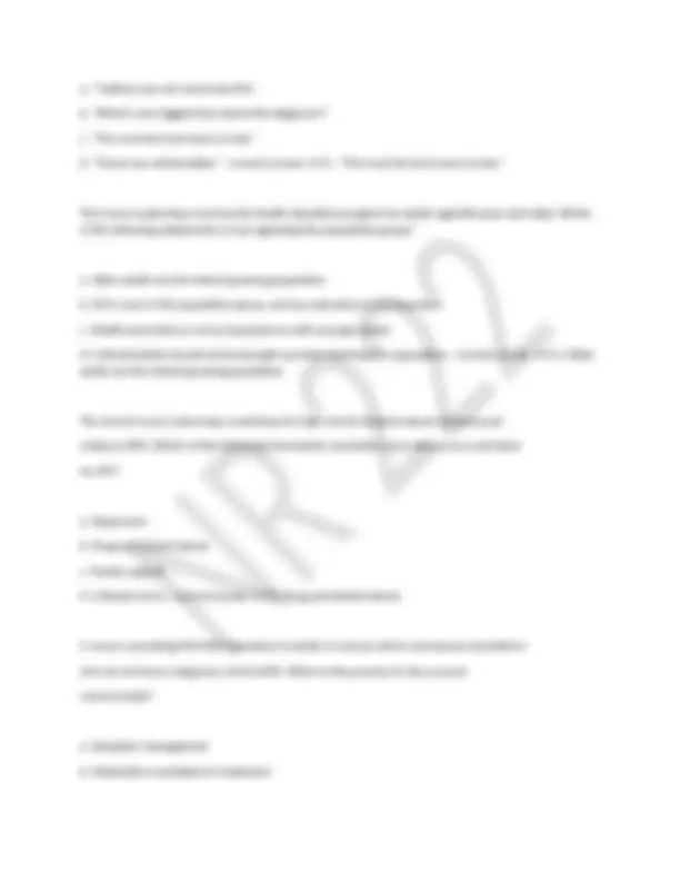 Nursing Education: Multiple Choice Questions and Answers | Exams ...