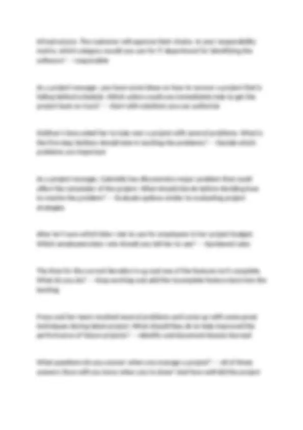 LINKEDIN LEARNING-PROJECT MANAGEMENT FOUNDATIONS EXAM AND ANSWERS ...