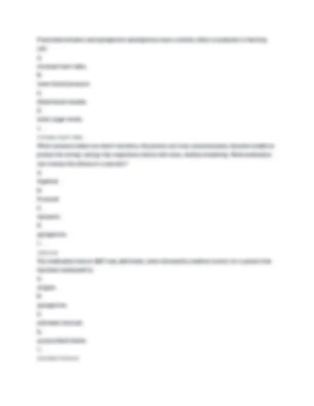 68W MOD 4 Dennis Guide-2: Questions and Answers on Emergency Medical ...