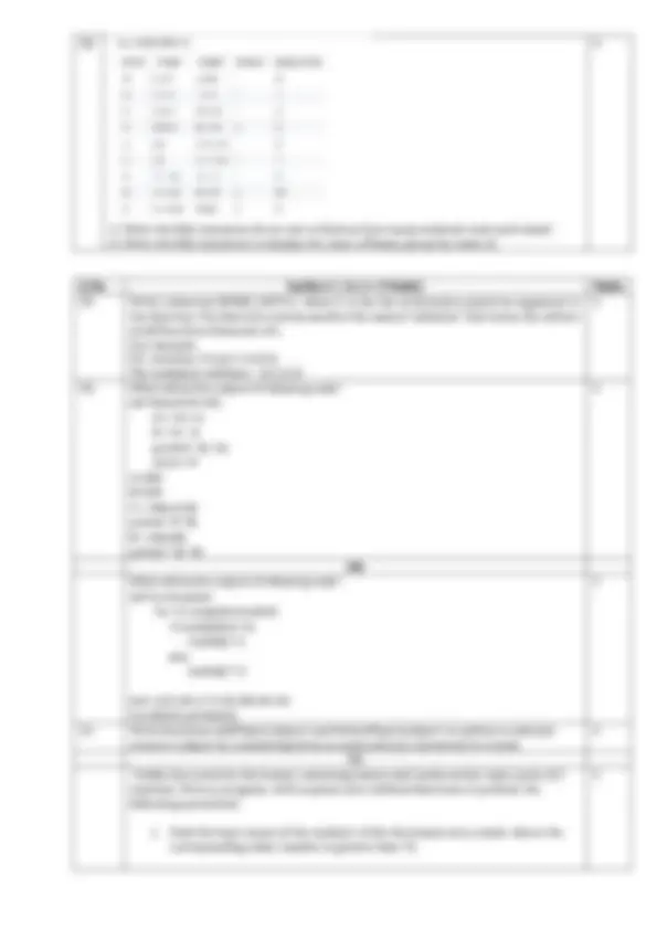 answer key sample paper class 12 computer science | Exercises Computer science | Docsity