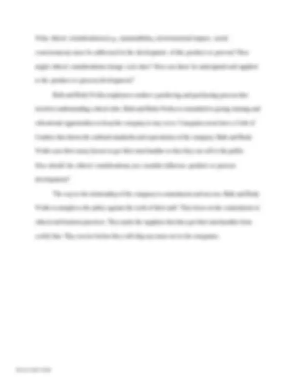 Ethics in Innovation Evaluation: A Case Study of Bath and Body Works ...