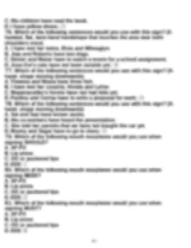 ASL Final Exam Questions with Complete Answers | Exams Sign Language ...