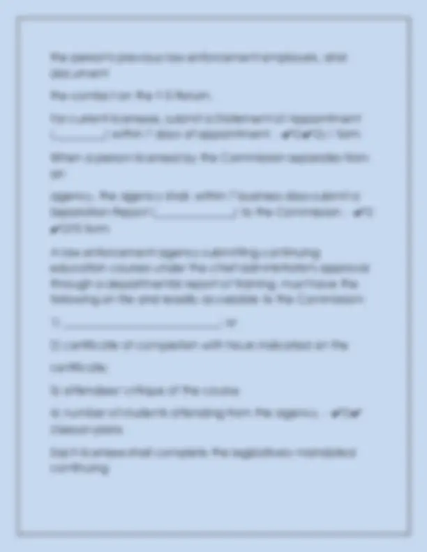 TCOLE Rules and Regulations Study Guide: 51 Exam Module | Exams Law ...