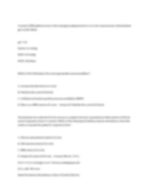 NBRC Mock TMC Exam Review: Questions and Answers for Respiratory ...