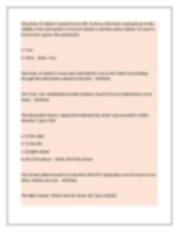 USAREUR German Drivers License Practice Exam: Questions & Answers ...