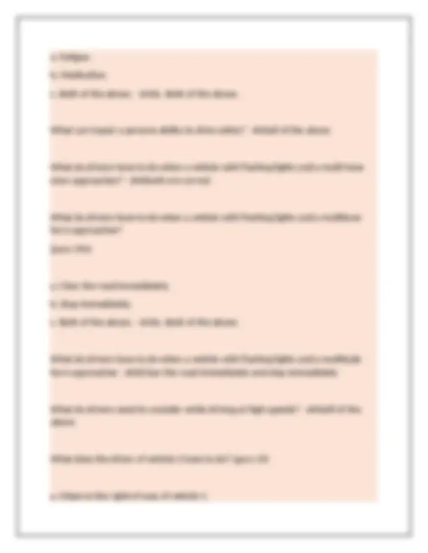 USAREUR German Drivers License Practice Exam: Questions & Answers ...