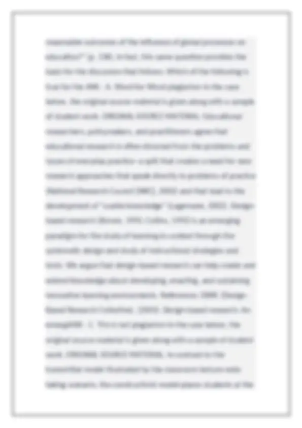 Plagiarism Recognition: Exercises and Examples for PH 203 | Exams ...