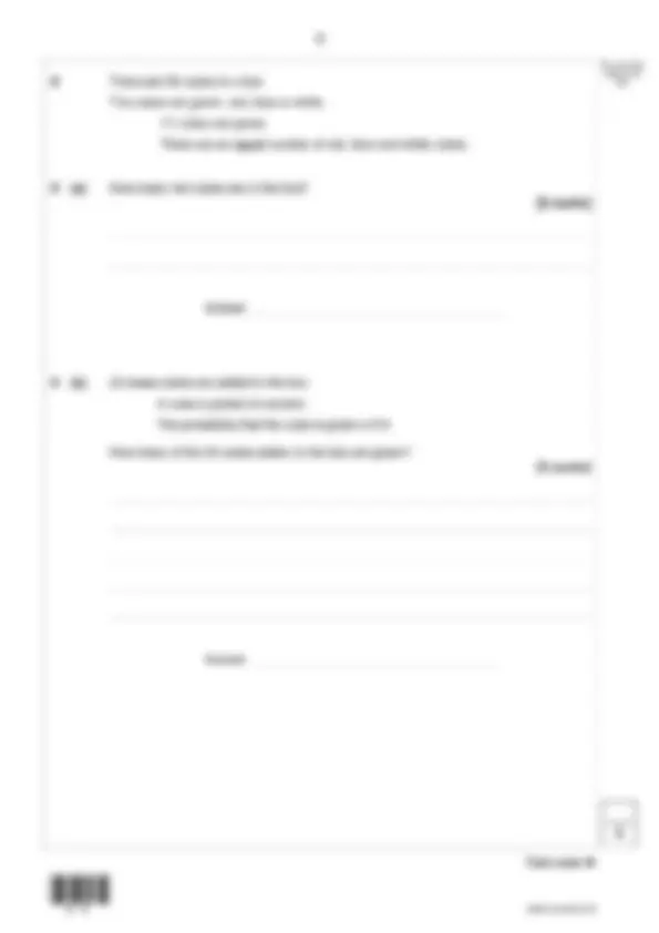 2024 AQA GCSE MATHEMATICS 8300/2F Foundation Paper 2 Question Paper ...