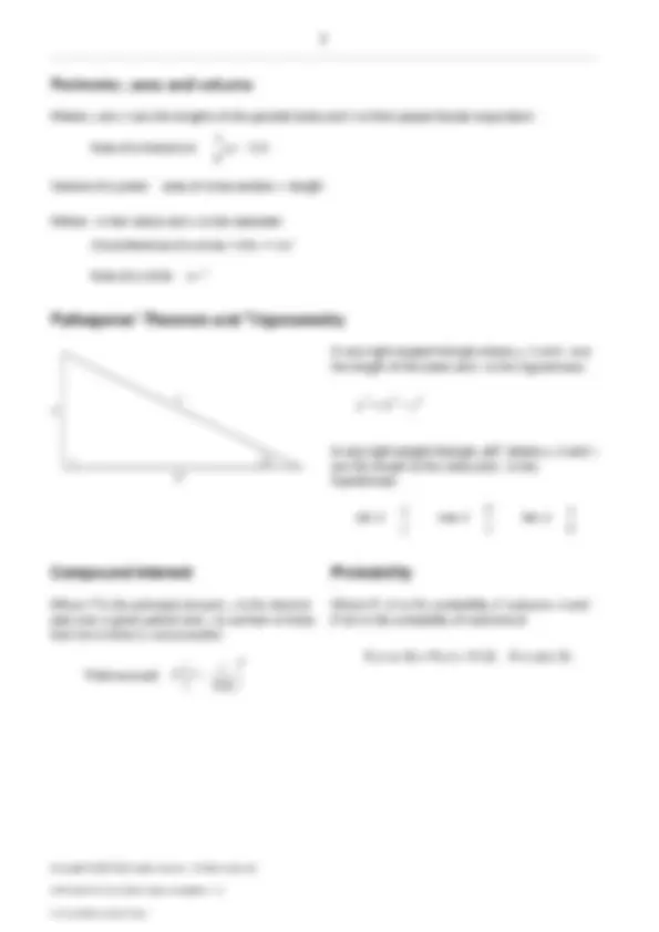 2024 AQA GCSE MATHEMATICS 8300/2F Foundation Paper 2 Question Paper ...