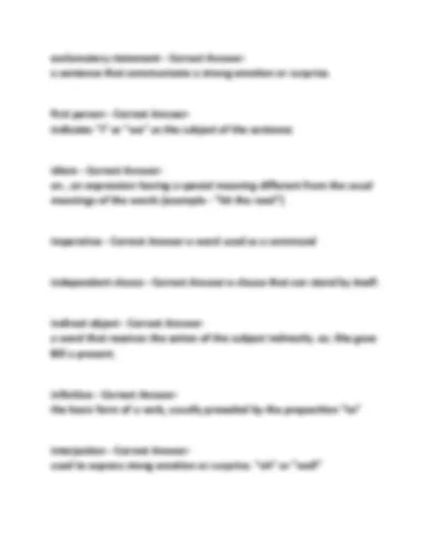 MTEL Communication and Literacy Exam: Key Terms and Definitions | Exams ...