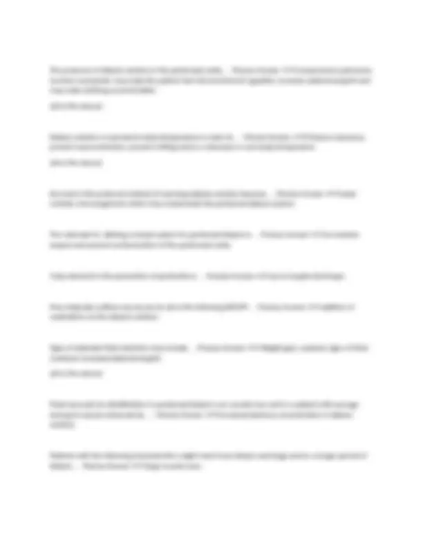 Peritoneal Dialysis Nursing Exam: Multiple Choice Questions and Answers ...