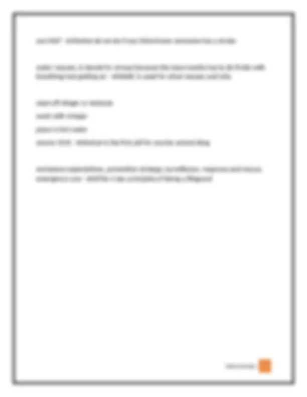Lifeguard Certification Written Test: Questions and Answers | Exams ...