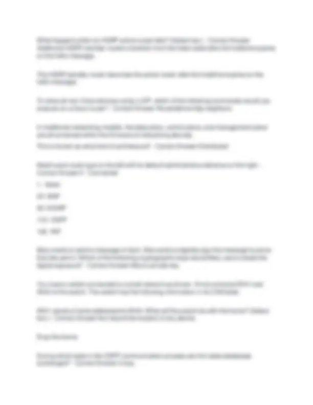 Cisco CCNA 200-301 Practice Exam 2024 with Correct Answers | Exams ...