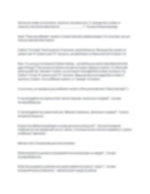 A&P 1 - Chapter 2 - Atoms, Ions, Molecules Assessment Questions with ...