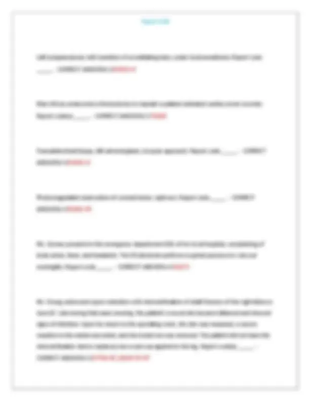 CPT SURGERY CODING ACTUAL EXAM QUESTIONS WITH CORRECT DETAILED ANSWERS ...