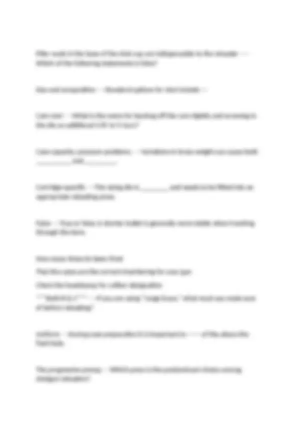 Advanced Ballistics: Questions and Answers for Reloading | Exams Advanced Education | Docsity