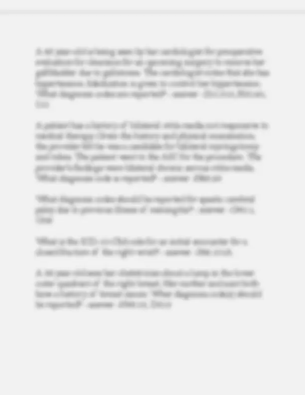 AAPC - Chapter 3 Review: ICD-10-CM Coding Practice Questions and ...