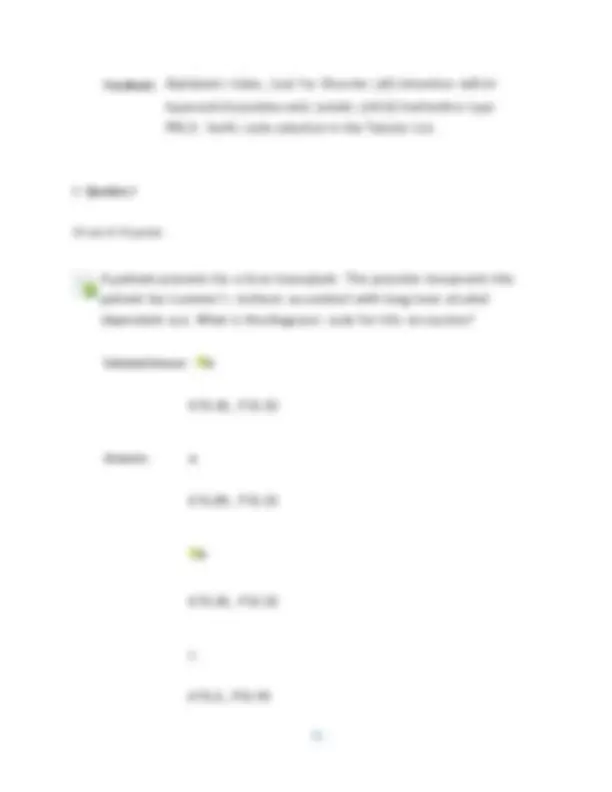 Procedure Coding 101-009 Week 2 Chapter 4: Questions and Answers ...