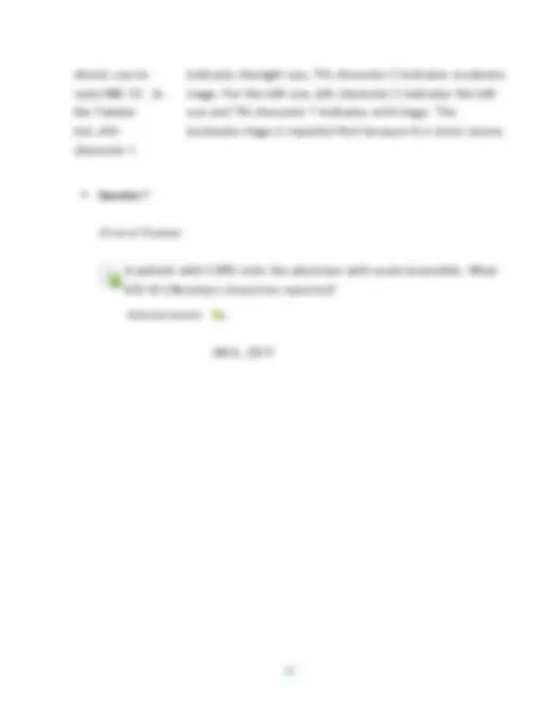 Procedure Coding 101-009 Week 2 Chapter 4: Questions and Answers ...