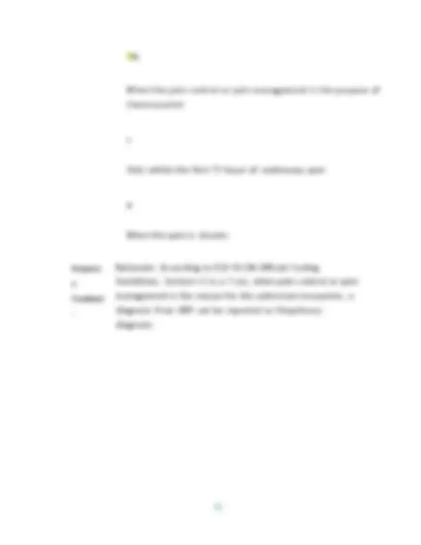 Procedure Coding 101-009 Week 2 Chapter 4: Questions and Answers ...