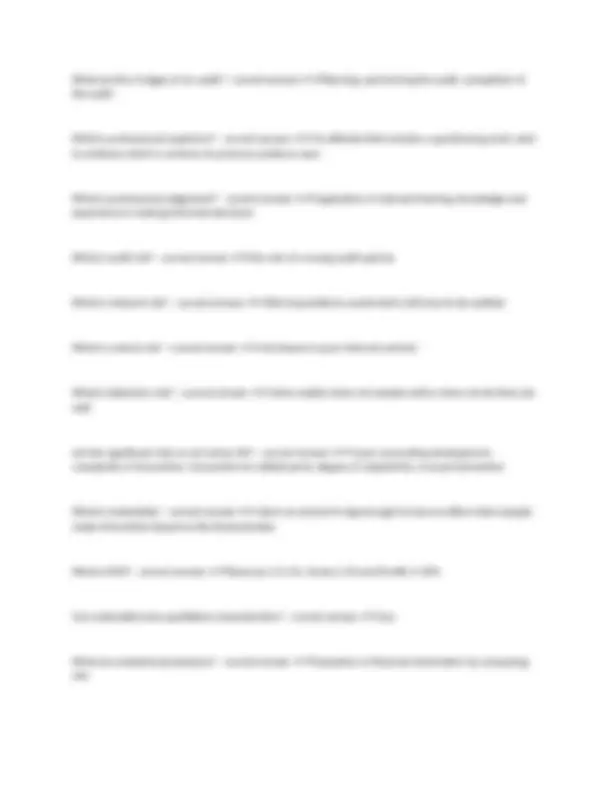 ICAEW ACA Assurance Certificate Level: Key Concepts and Mnemonics ...