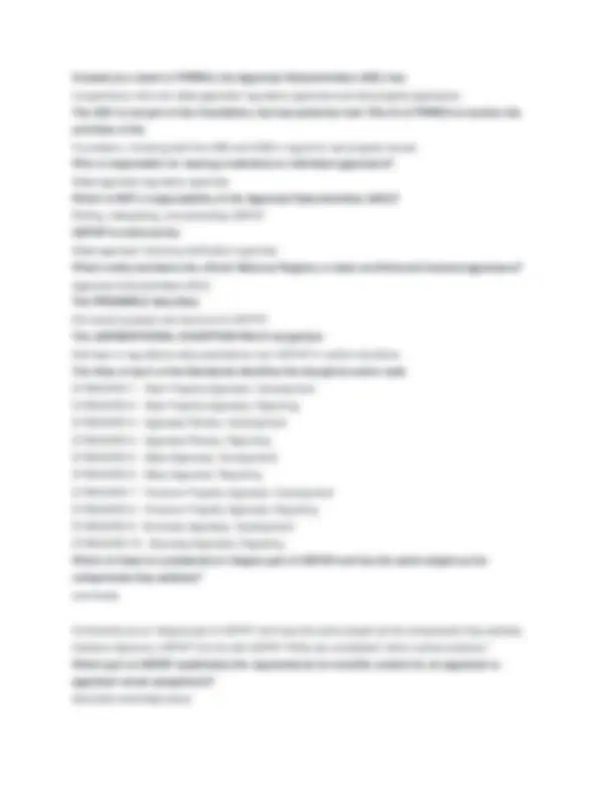 USPAP (Uniform Standards of Professional Appraisal Practice) Questions ...