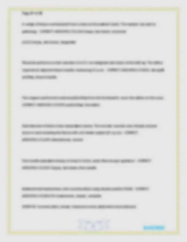 CPT Surgery Coding Questions and Answers: Latest Update 2024-2025 ...