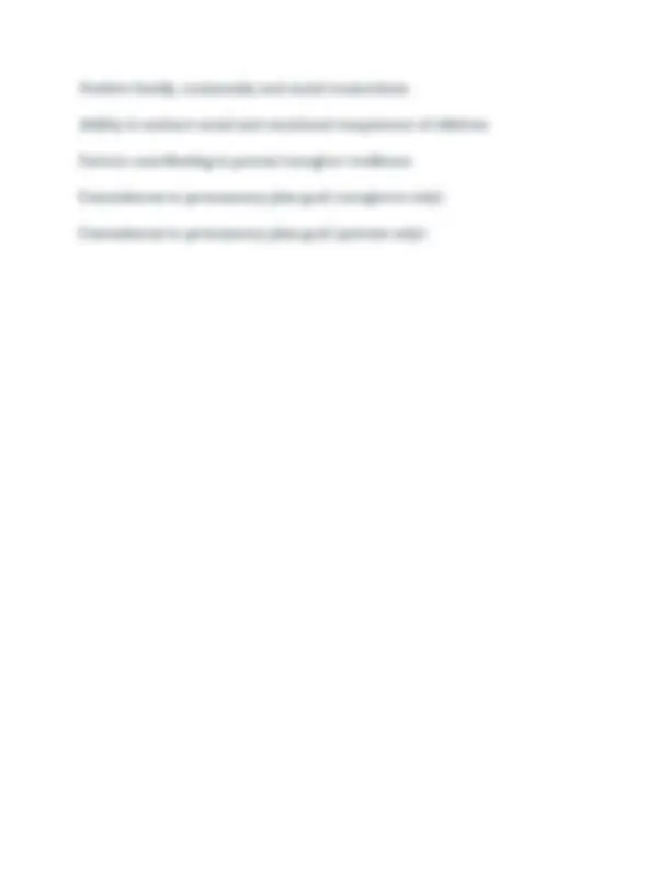 CANS Exam: Child and Adolescent Needs and Strengths - Questions and ...
