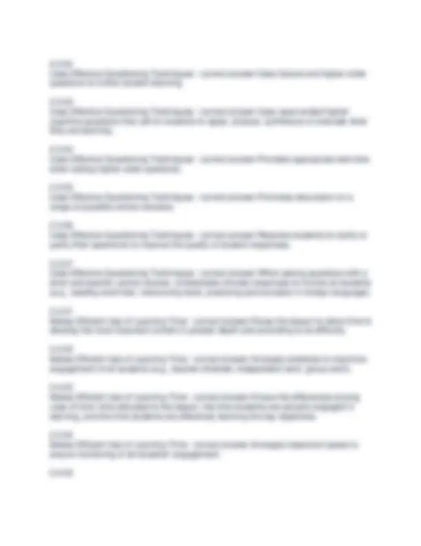 ABCTE PTK Standards Domain 2: Effective Instructional Delivery | Exams ...