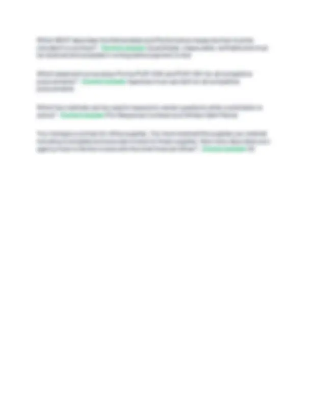 FCCM Pre Assessment test with correct and verified questions and ...
