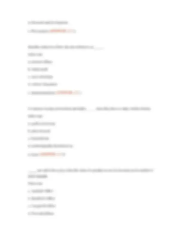 OIM 210 Practice Quiz 1 with Questions and Answers | Exams Business ...