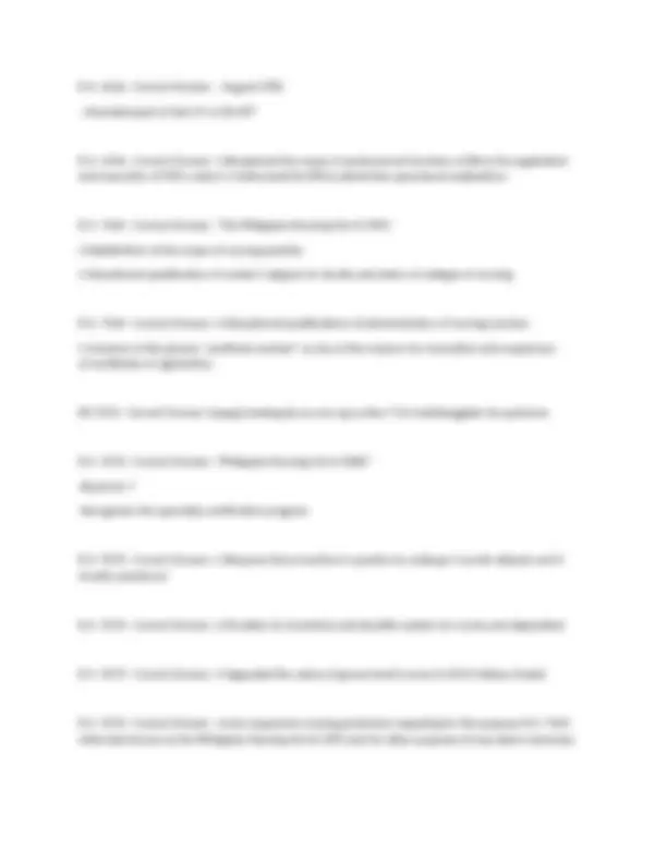 Philippine Nursing Act of 2002 (RA 9173): A Comprehensive Guide with ...