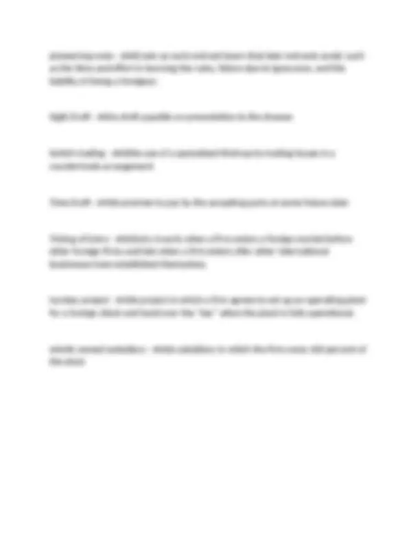 International Business Terms and Definitions: A Glossary for BUSI 303 ...