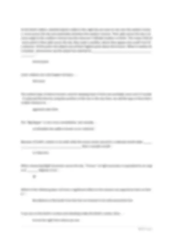Astronomy Exam: Multiple Choice Questions and Answers | Exams Astronomy ...