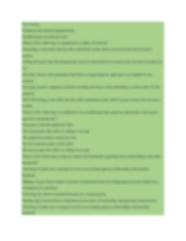 Real Estate Ethics: Multiple Choice Questions and Answers | Exams Real ...