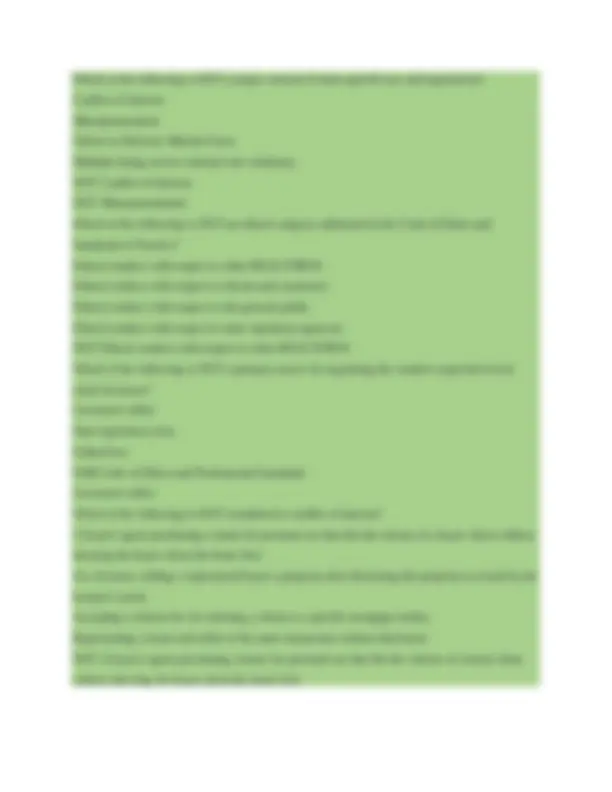 Real Estate Ethics: Multiple Choice Questions and Answers | Exams Real ...