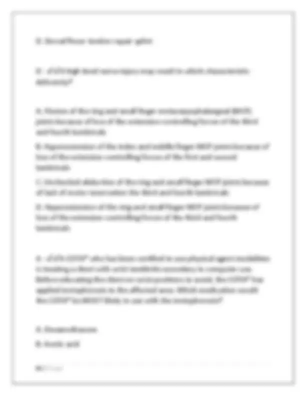 NBCOT Practice Exam: Latest Questions and Answers for Occupational ...