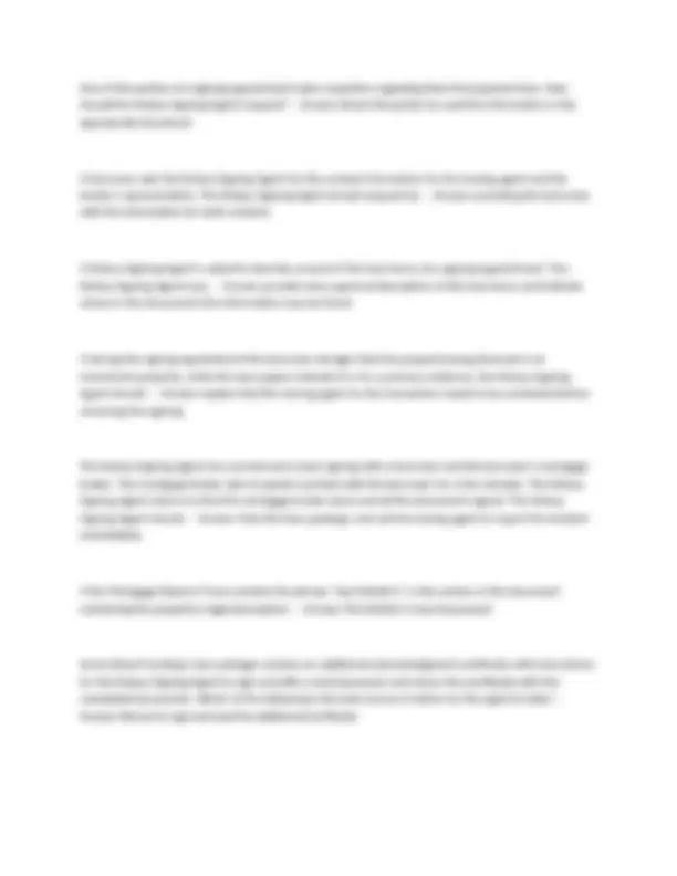 NSA Notary Signing Agent Exam: Questions and Answers | Exams Nursing ...