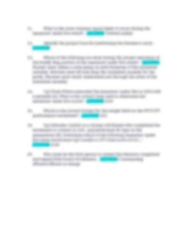 USMC CFT Monitor Exam: Comprehensive Guide with Solutions | Exams ...