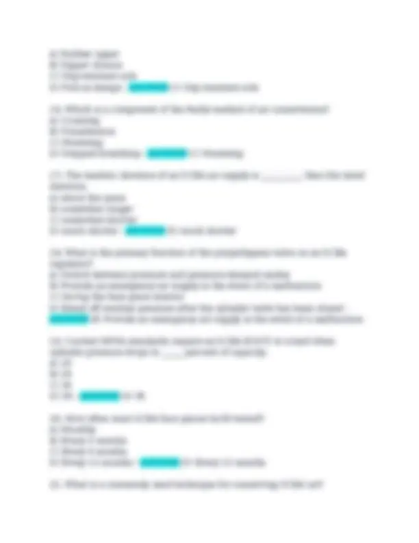 Fire Safety: Personal Protective Equipment (PPE) Exam with Solutions ...