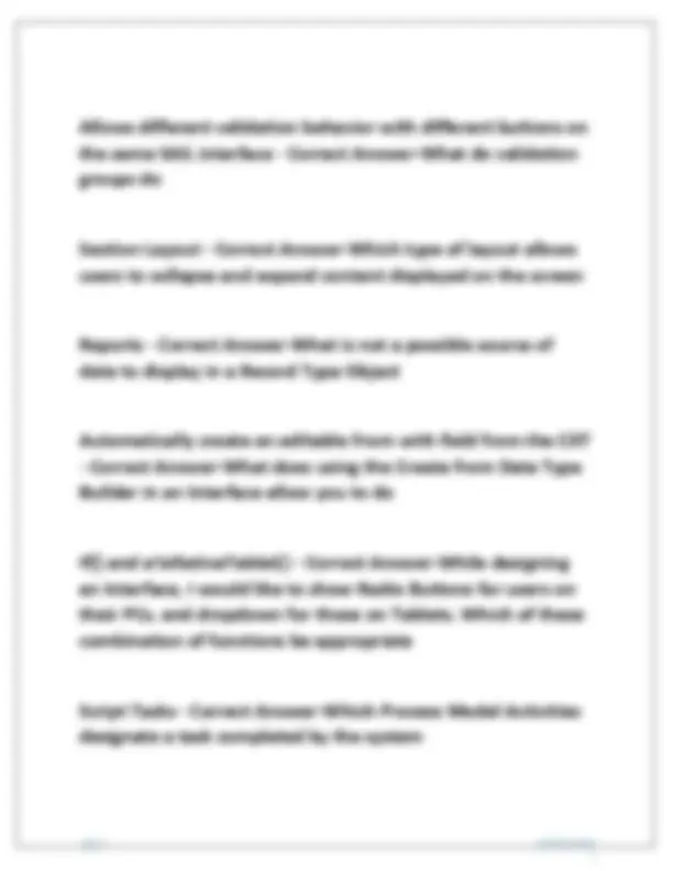 Appian Level 1 Exam Questions and Answers 2025 | Exams Nursing | Docsity